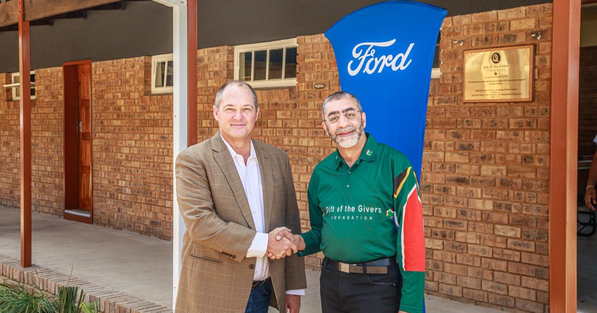 Ford, Gift of the Givers celebrate completion of… | Dealerfloor