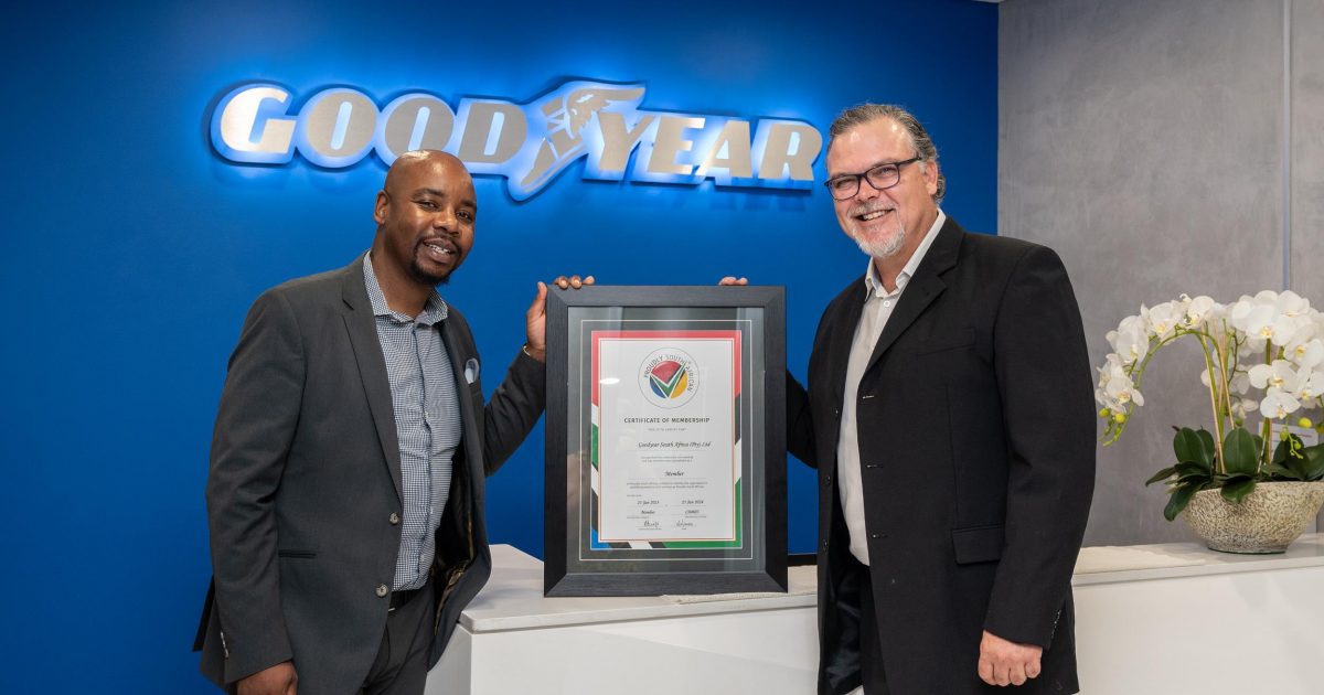 Goodyear SA joins the Proudly South African team | Dealerfloor