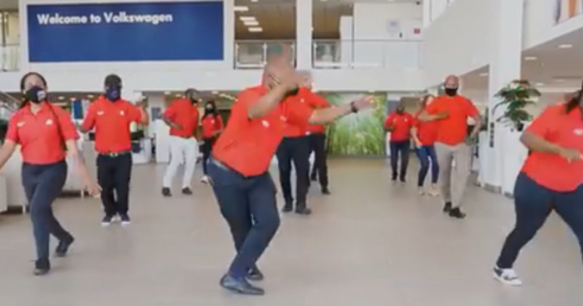Jerusalema – Hatfield VW Rivonia’s rendition | Dealerfloor